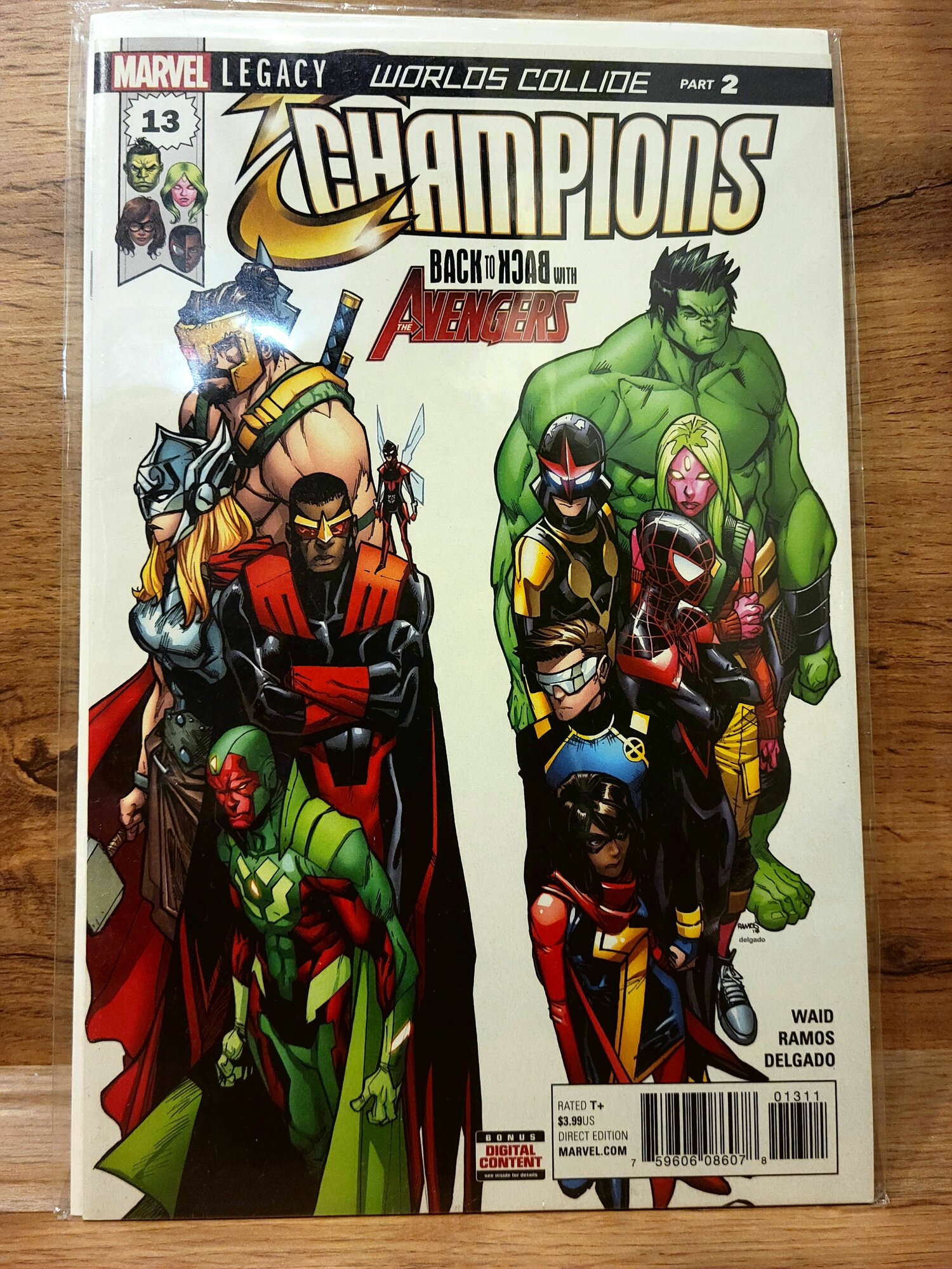 Champions #13. Оригинальный Комикс.
