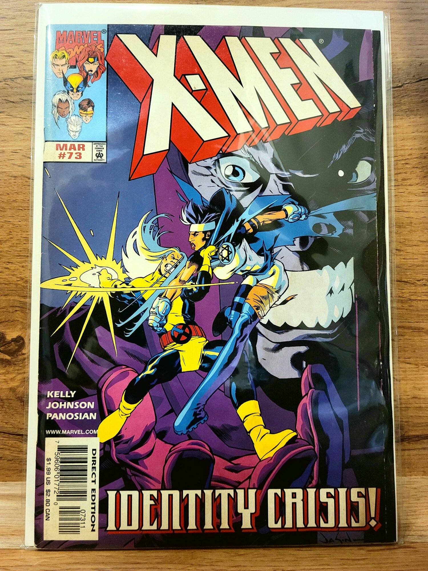 Ретро Комикс X Men #73. 1998 Год. Оригинал!