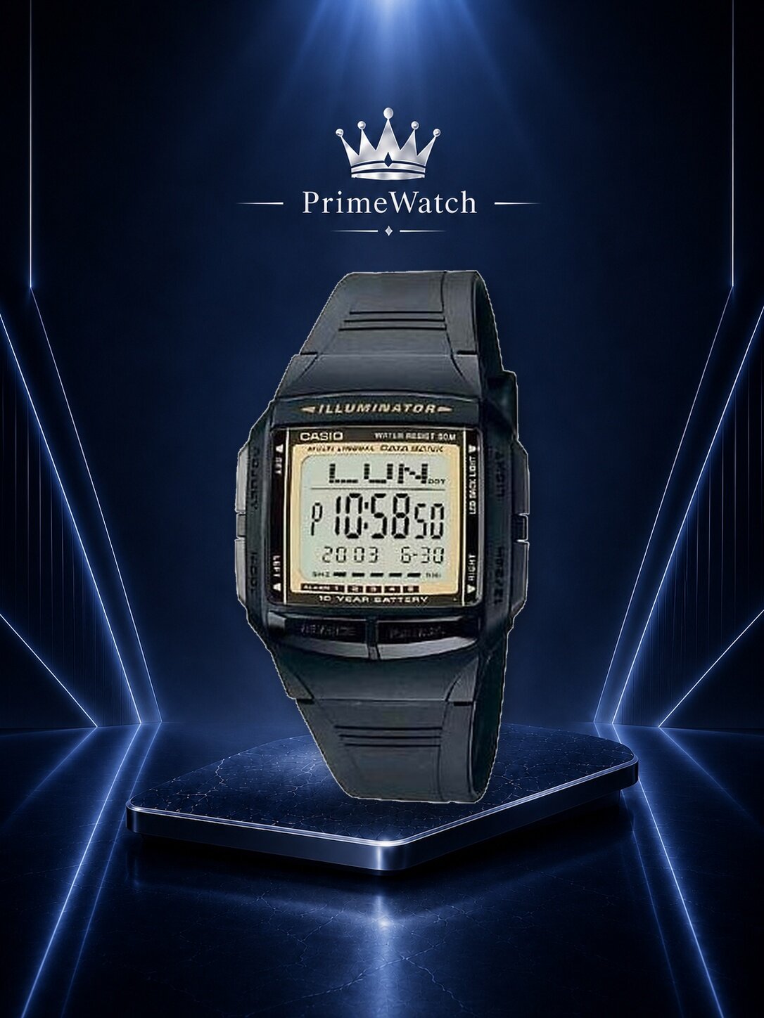 Наручные часы CASIO Collection, черный/золотой