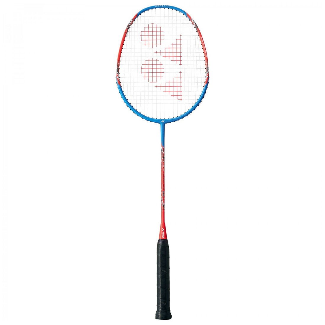 Ракетка для бадминтона Yonex Nanoflare E13 с натяжкой, Blue/Red, 3U/5G