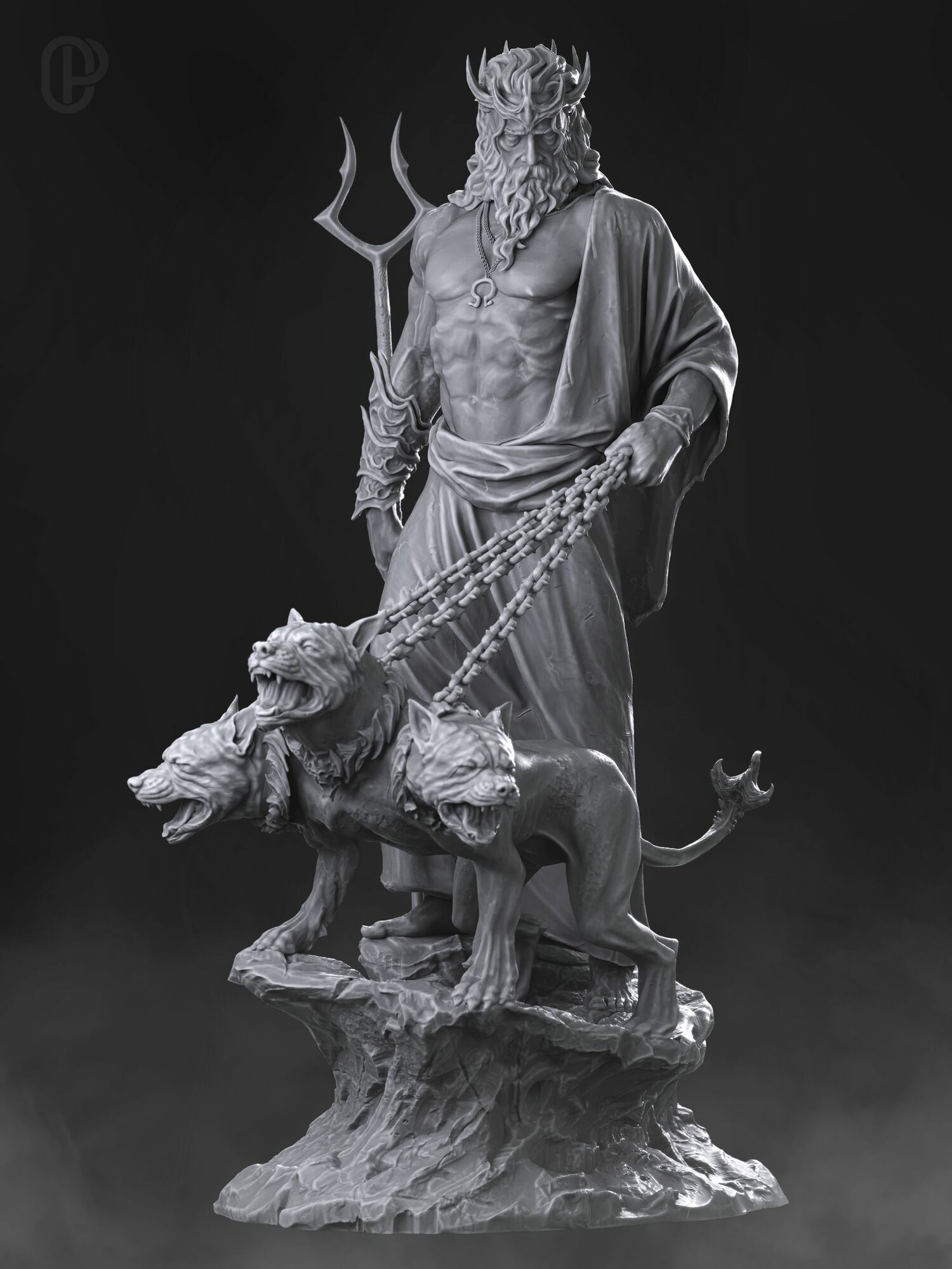 Миниатюра Аид Hades - Греческая Мифология (125мм)