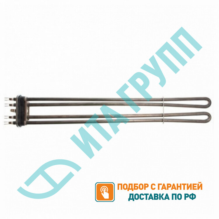 ТЭН 6000W (6кВт) для промышленной стиральной машины, 815849