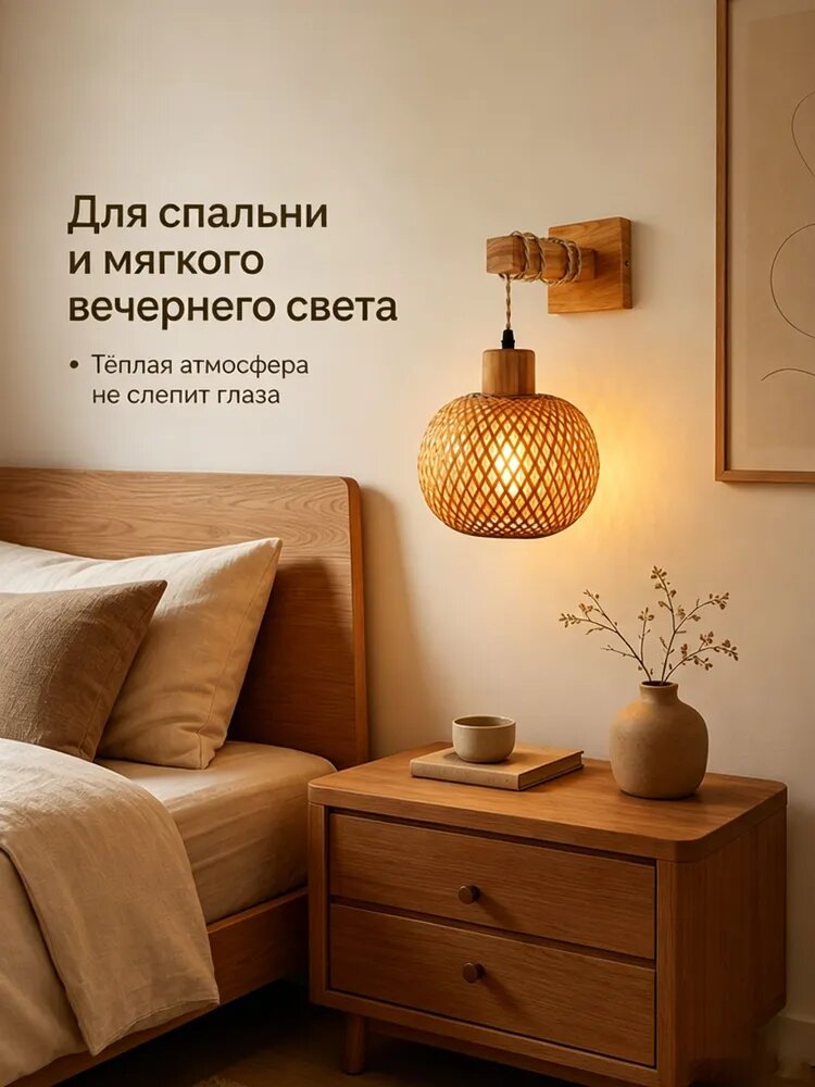 Настенный светильник, E27
