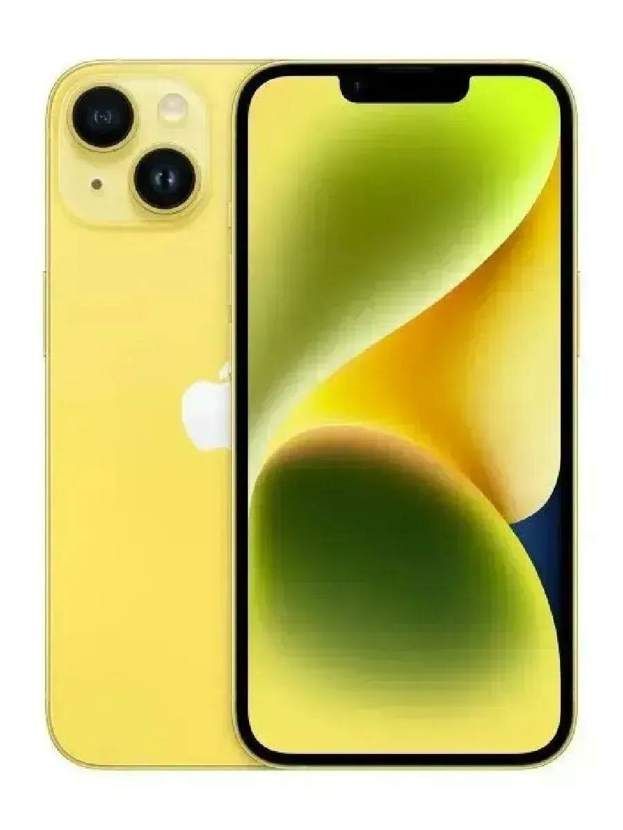 Смартфон Apple iPhone 14 Plus, 6ГБ+256ГБ, желтый, nano SIM+eSIM