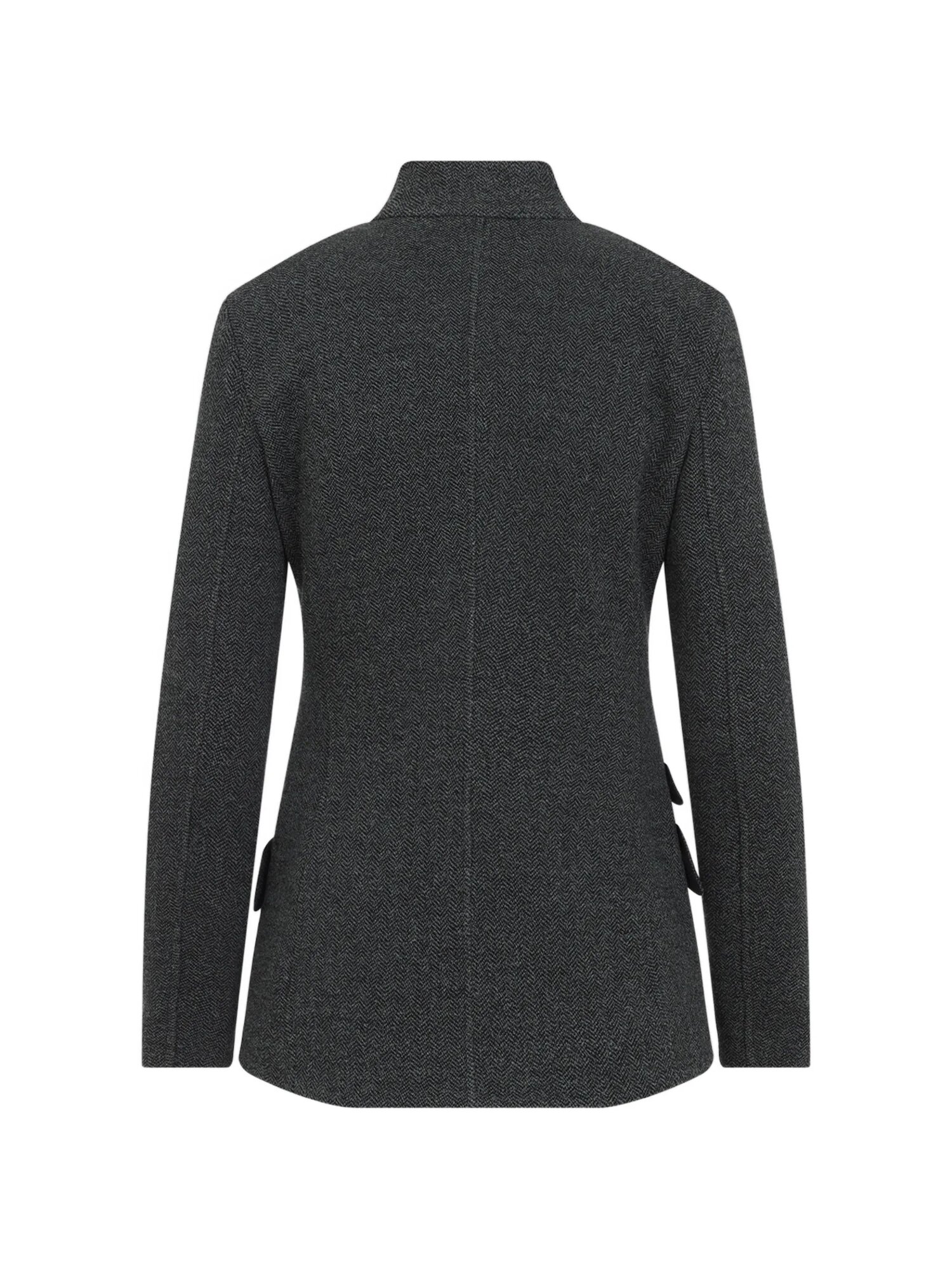 Куртка GIORGIO ARMANI Slim-fit herringbone-pattern jacket, размер 42 — фото 1