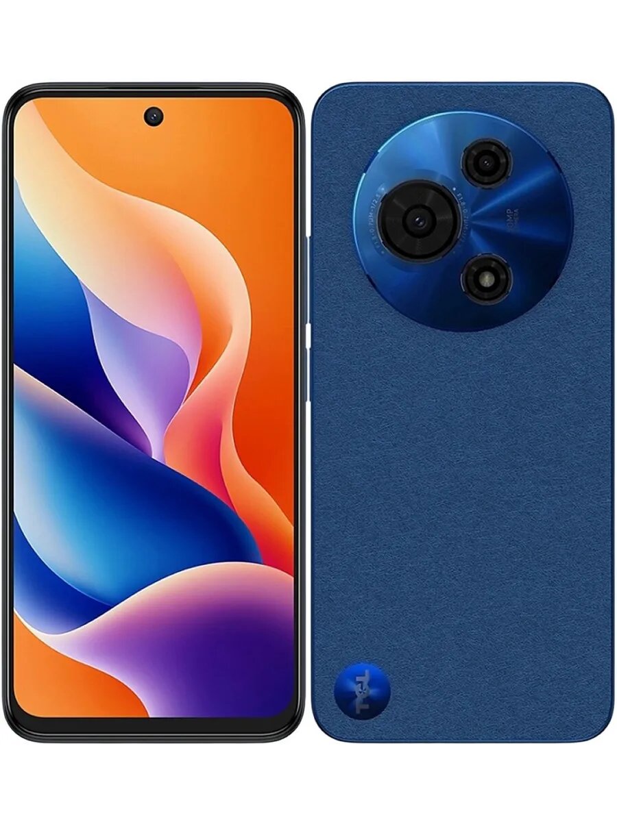 Смартфон TCL 605 8 ГБ / 256 ГБ Синий Ростест (EAC), 6.7", 50 Мп, NFC — фото 1