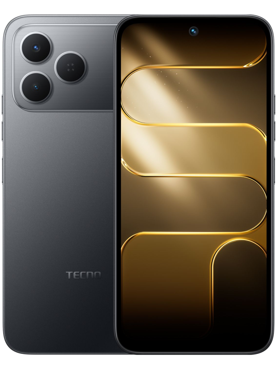 Смартфон Tecno Spark 50 6.67", 4/128Gb, NFC, IPS, 120Гц, 7000мАч, черный