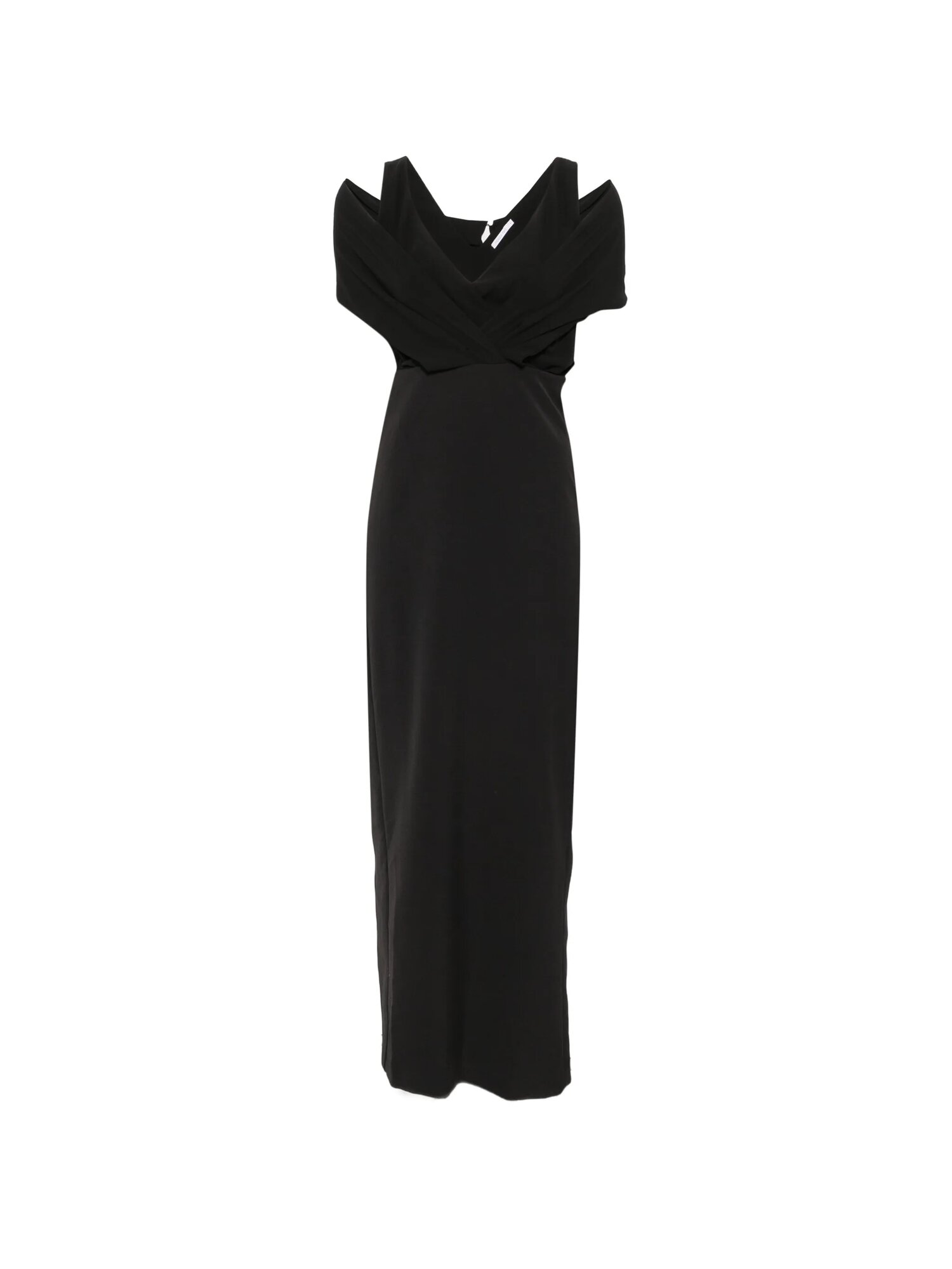 Платье V-neck zip-fastening maxi dress