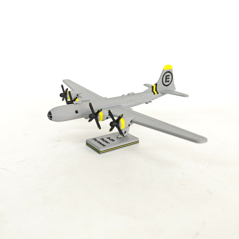 Модель самолета B-29 "Superior Air Fortress" - тщательно изготовленная реалистичная миниатюра для статической экспозиции и домашнего декора, рождественский подарок