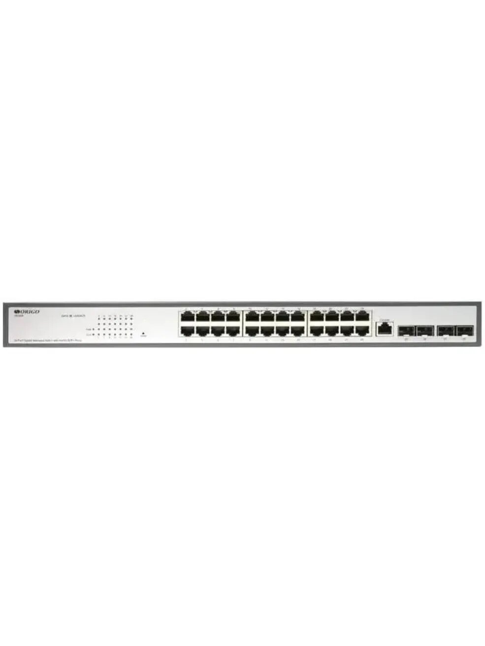 Коммутатор настраиваемый ORIGO OS2328/A1A L2 24x1000Base-T, 4xCombo 1000Base-T/SFP, комплект для установки в 19" стойку