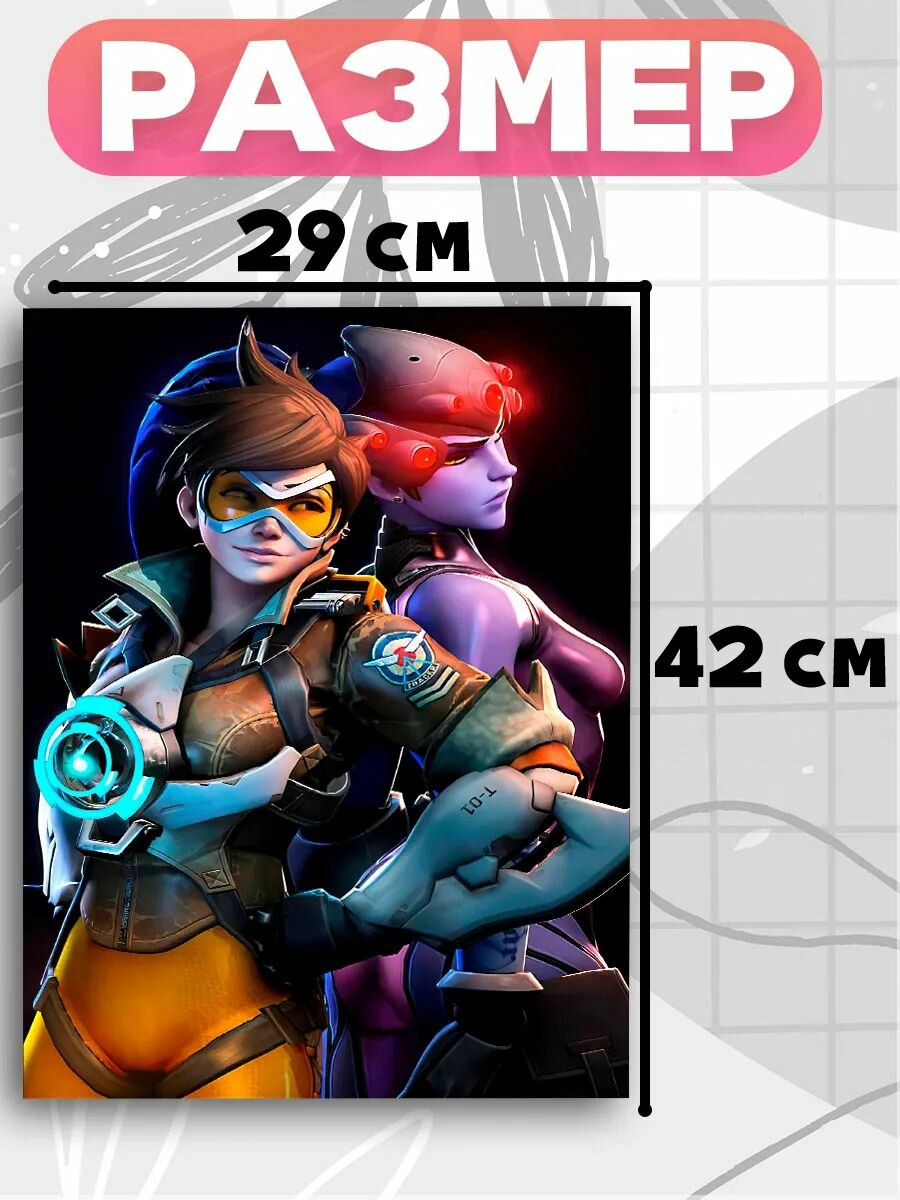 Постеры на стену Overwatch — фото 1