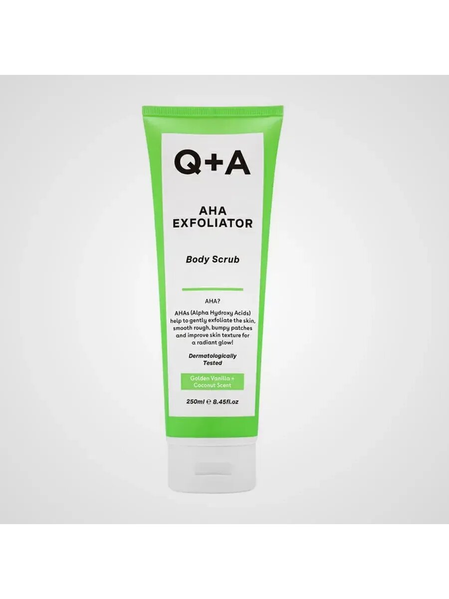 Q+A AHA EXFOLIATOR Скраб 250 мл