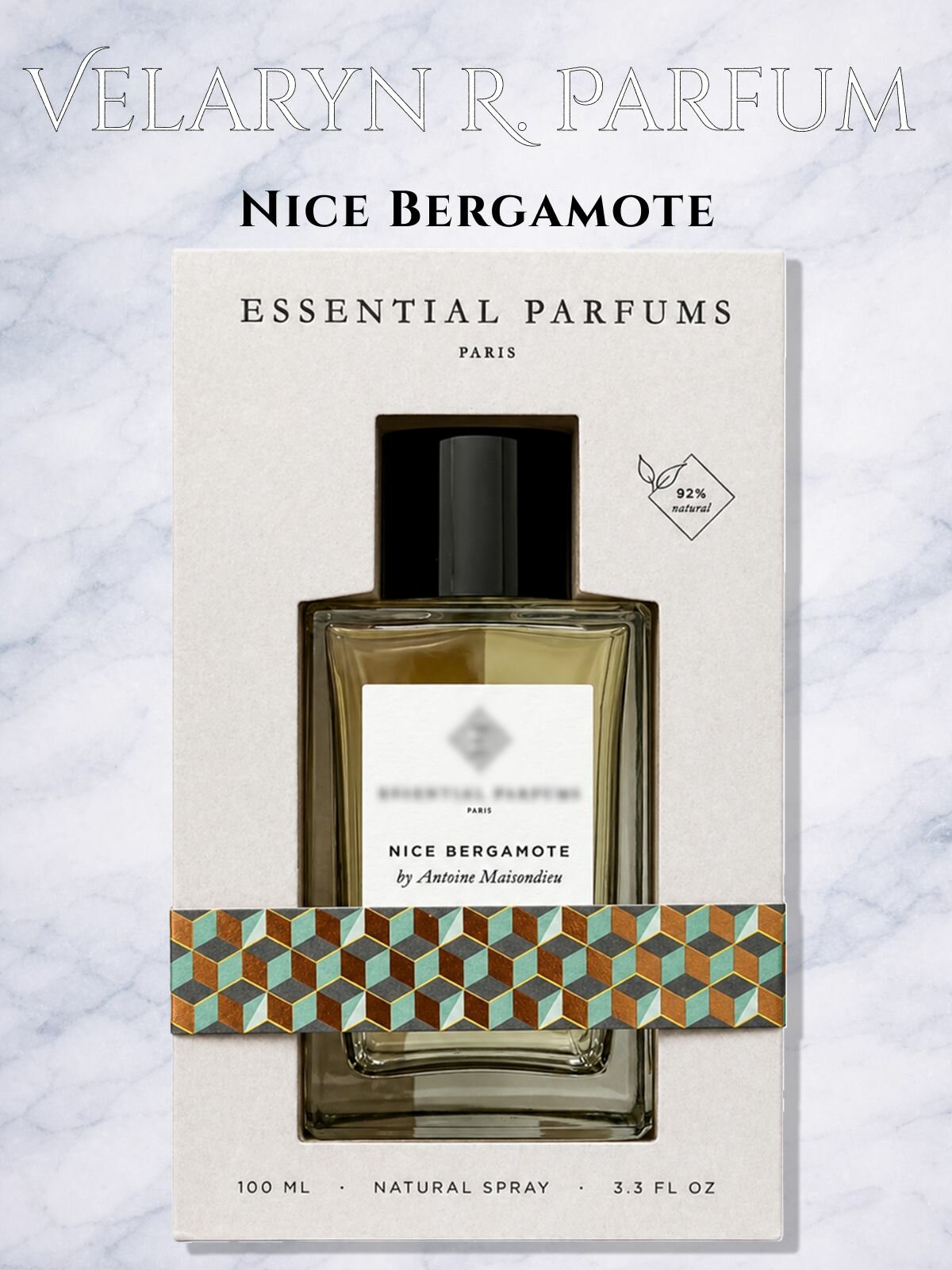 Essential Parfums Nice Bergamote/Парфюмерная вода/100мл
