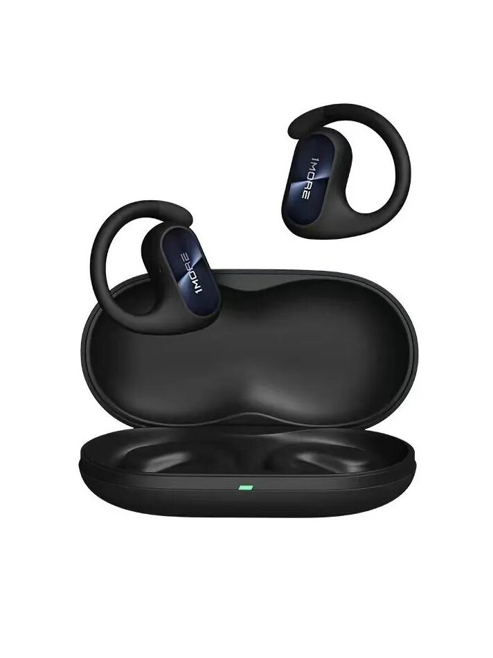 1MORE Наушники беспроводные с микрофоном, Bluetooth, USB Type-C, черный матовый