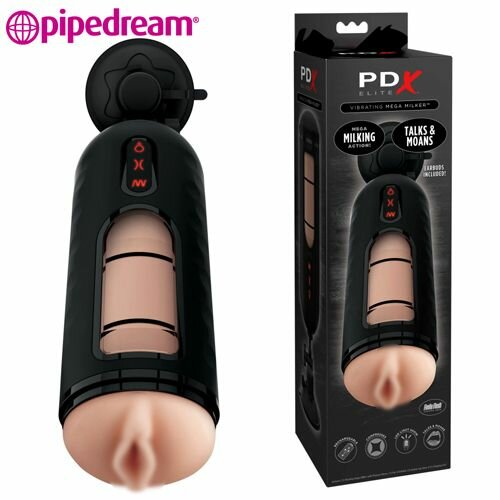 Pipedream Мастурбатор с вибрацией PDX Elite - Vibrating Mega Milker