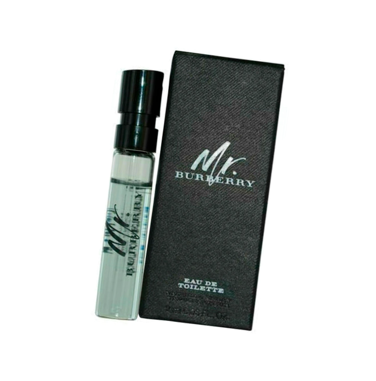 Burberry Mr Burberry мужской парфюм 2 мл сэмпл - Барбери Мистер Барбери миниатюра духов