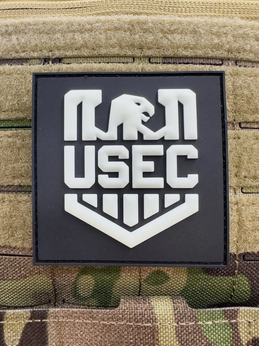 Патч "USEC герб светящийся "пвх 7см — фото 1
