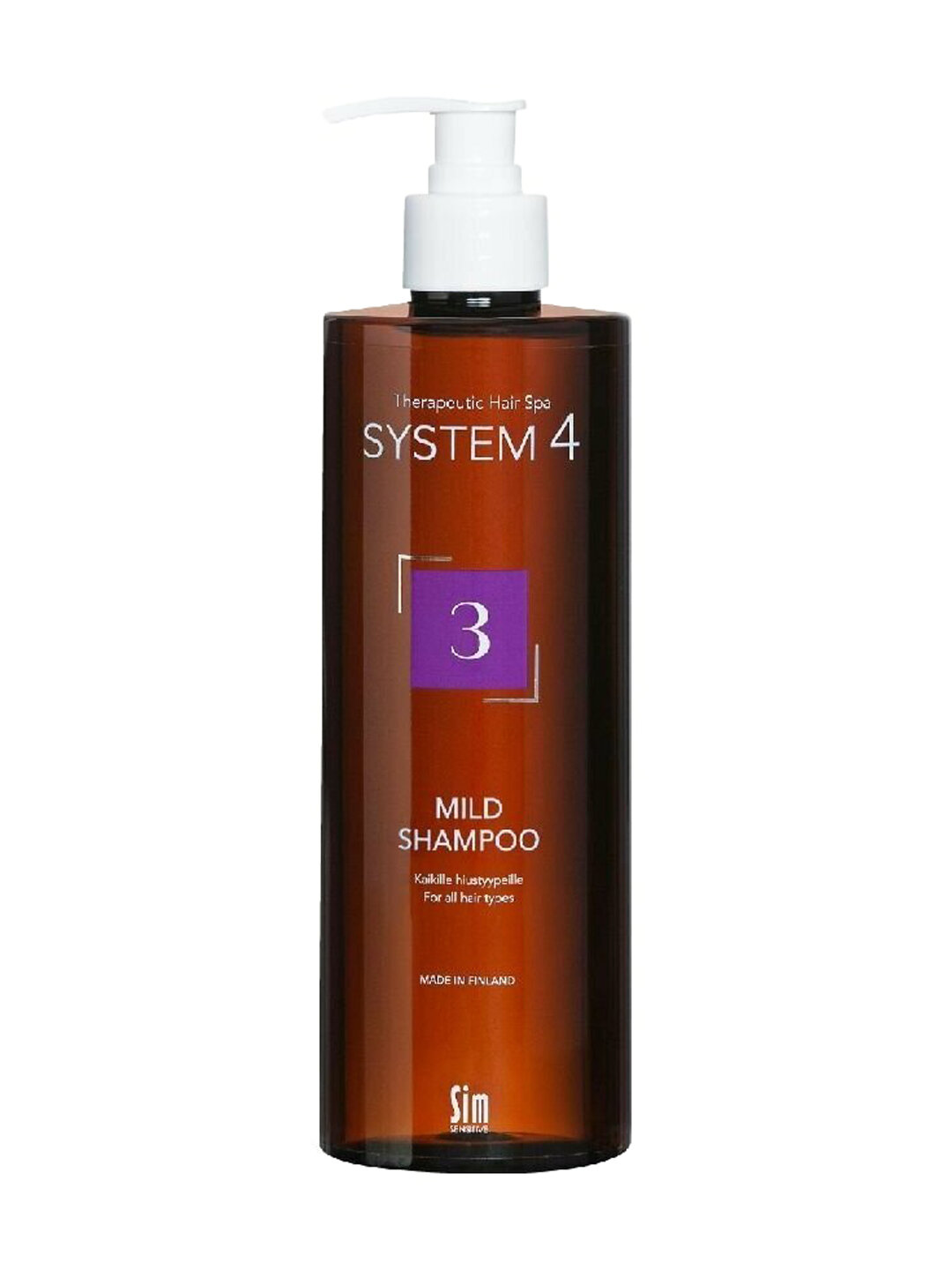 Sim Sensitive System 4 Mild Climbazole Shampoo 3 Шампунь для волос терапевтический № 3 Система 4, 500 мл