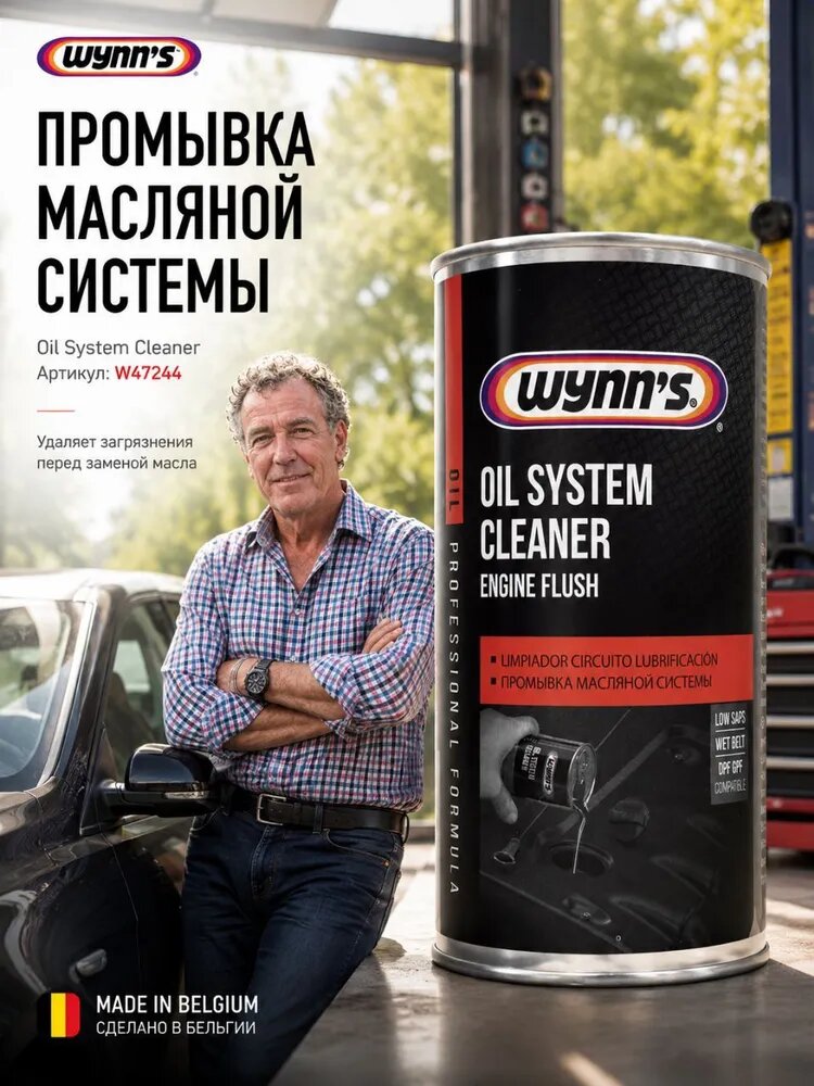 Промывка масляной системы Oil System Cleaner WYNN'S / W47244, 325мл