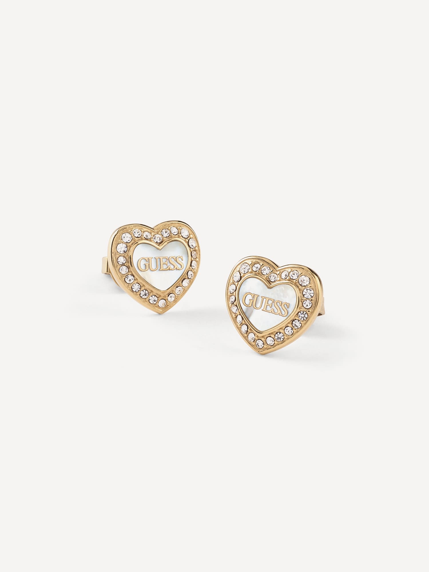 Серьги пусеты GUESS, стекло