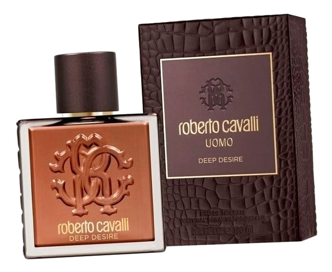 Roberto Cavalli Uomo Deep Desire мужской парфюм 100 мл - Уомо Дип Дизайр