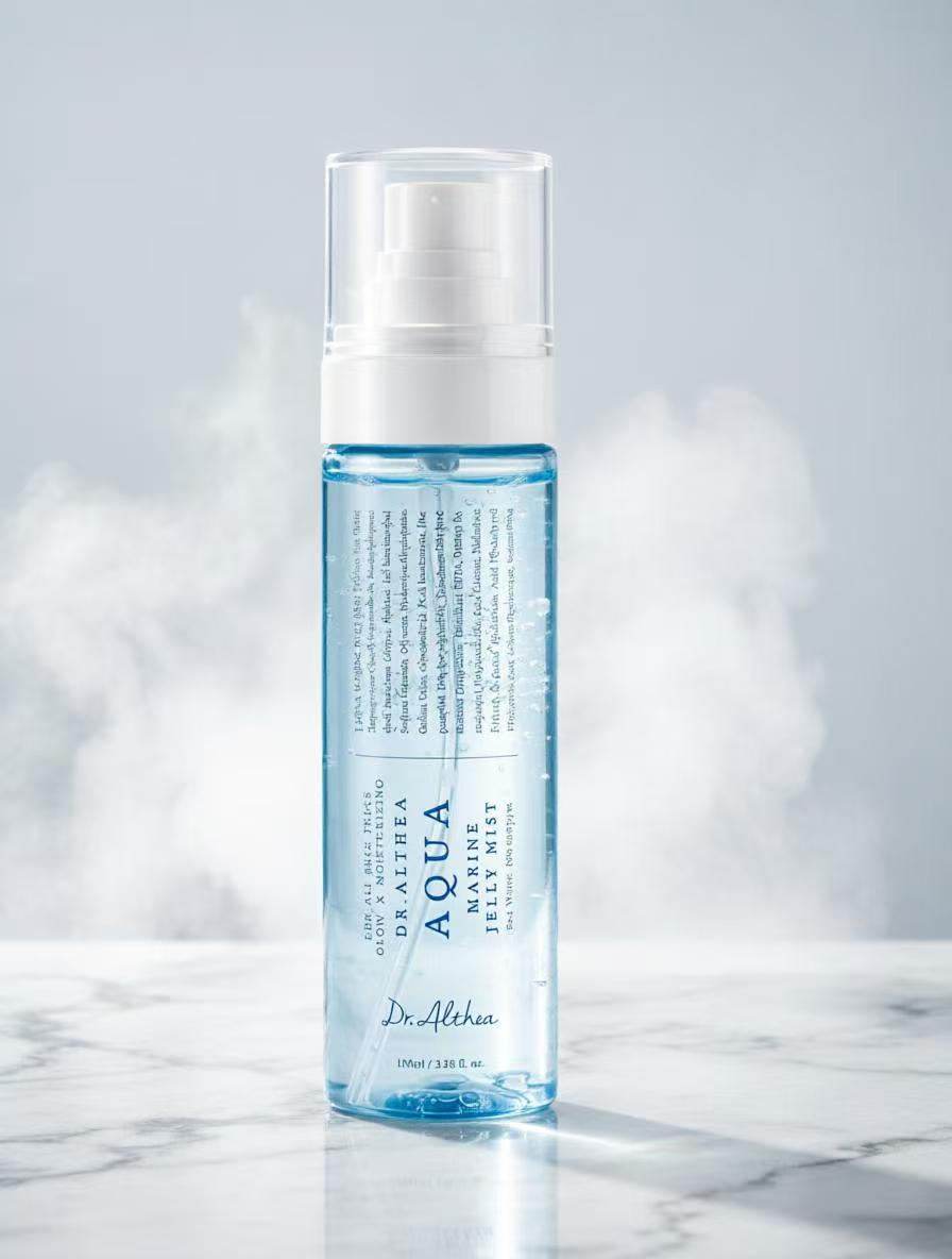 Dr.Althea Aqua Marine Jelly Mist из Кореи, желе-мист, мгновенно увлажняет, подходит для чувствительной кожи,100 мл