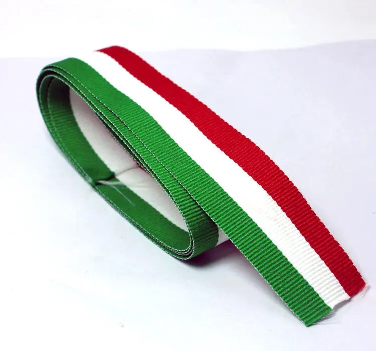 Полиэстровая полосатая лента 2,5-3 см Z1-Width 2.5cm