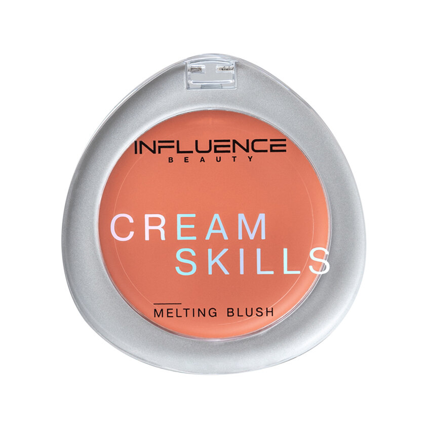 Румяна для лица INFLUENCE BEAUTY CREAM SKILLS кремовые тон 01 Cosmic Peach