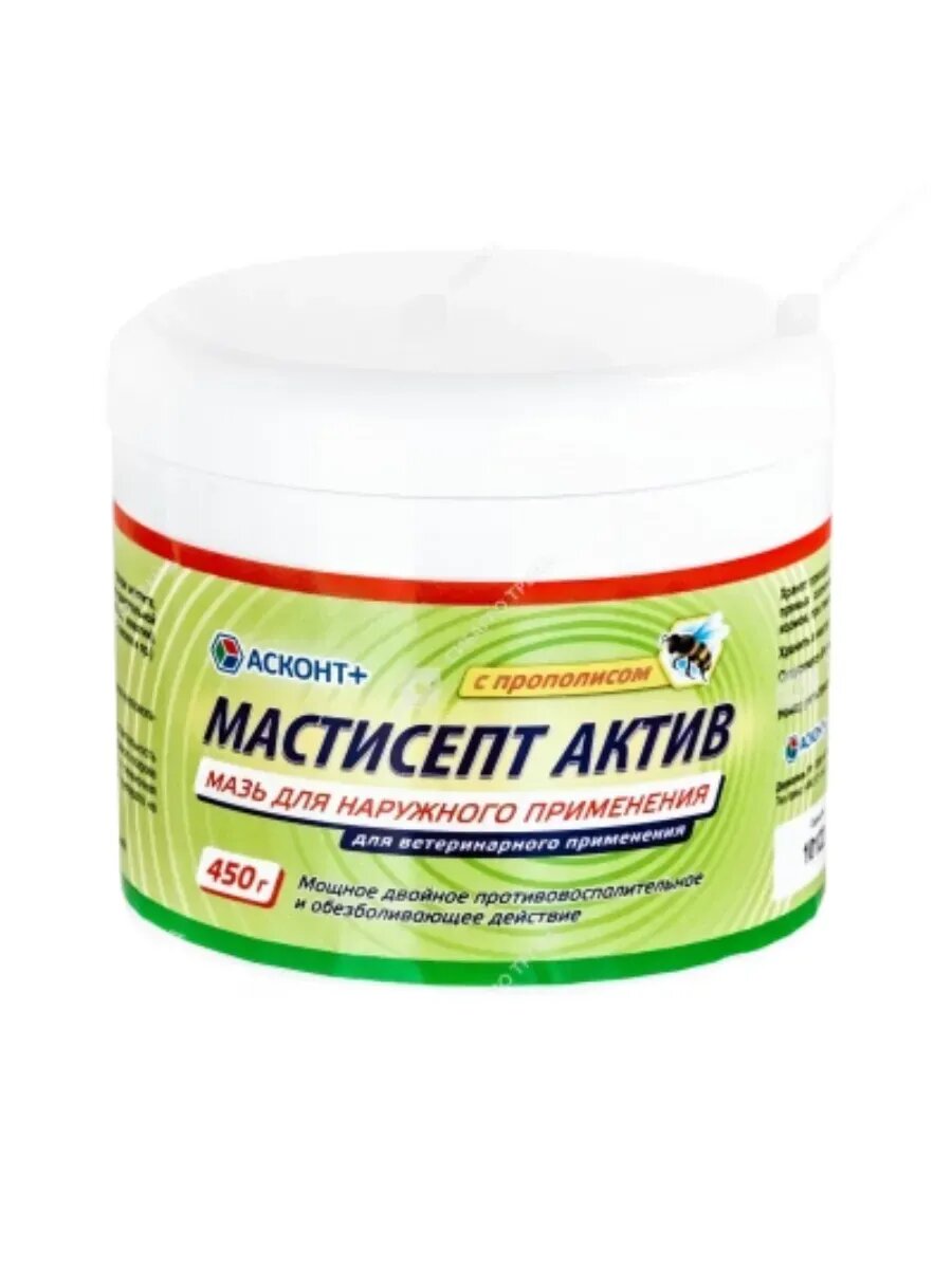 Мастисепт актив мазь, банка 450г (Асконт+)