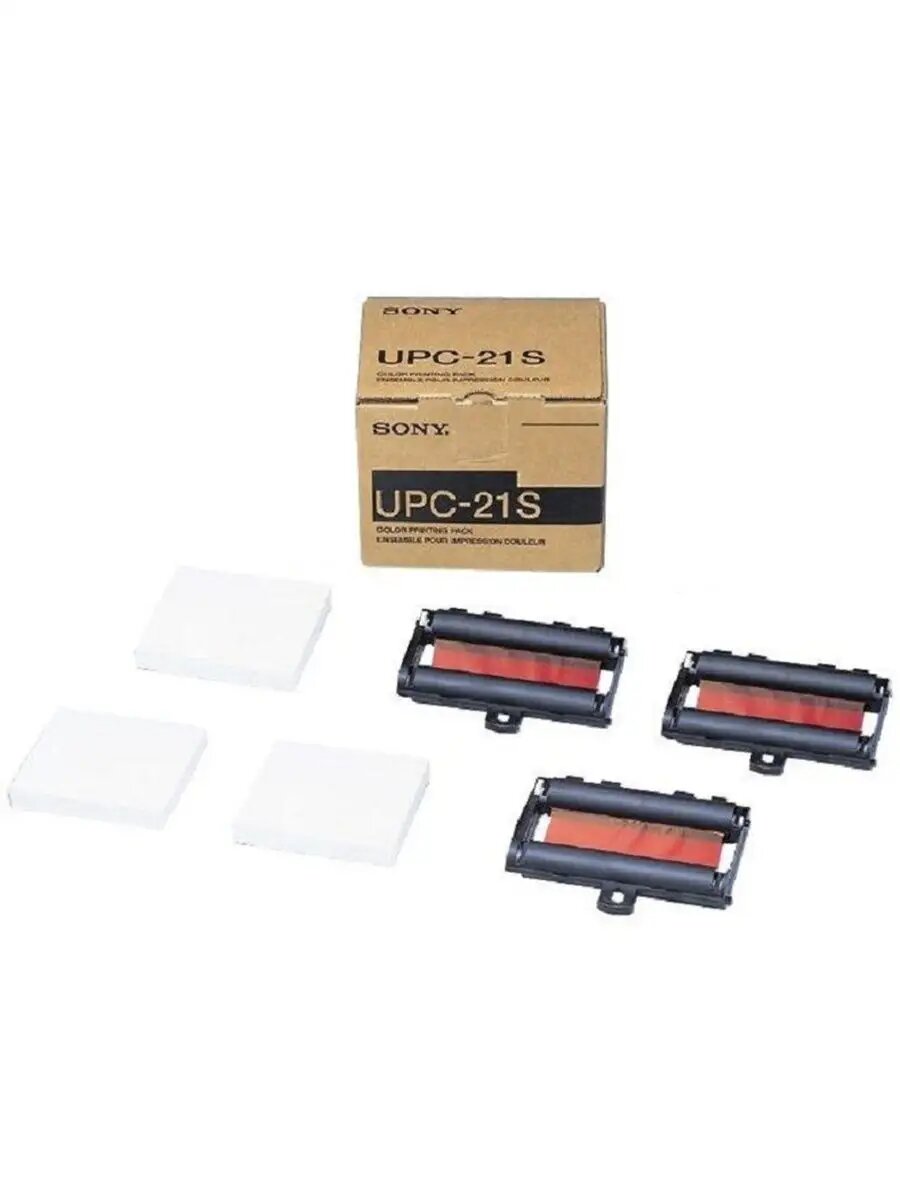 Sony UPC-21S комплект для печати (для принтера UP-20, UP-21MD, UP-25MD, UP-D23MD, UP-D25MD).