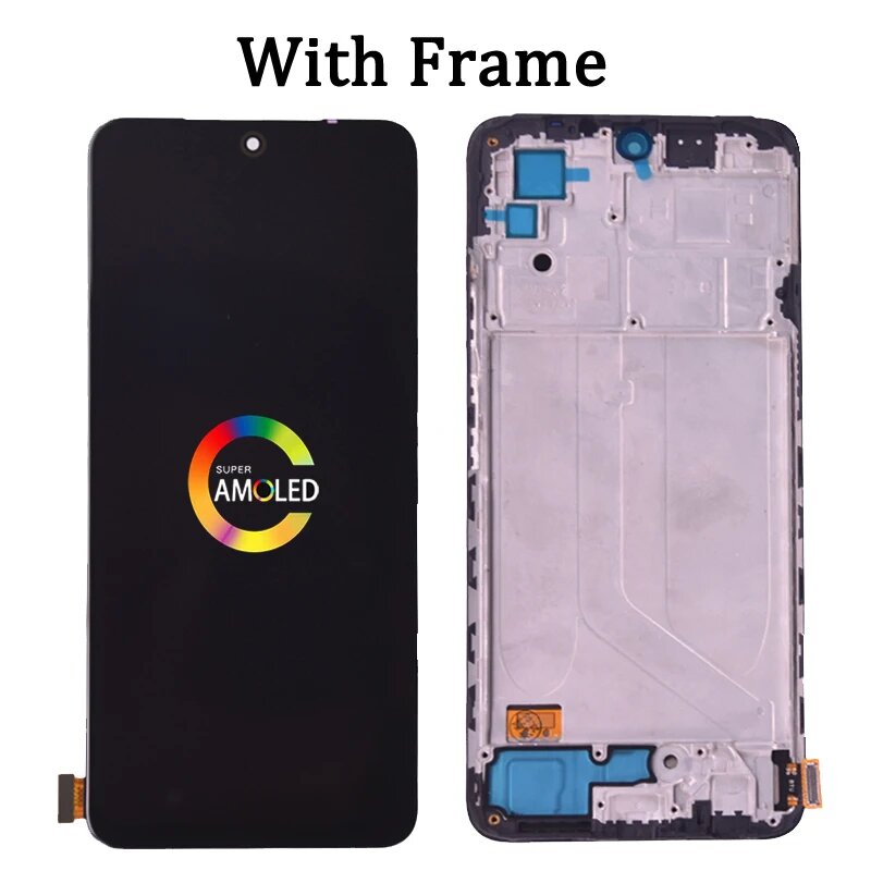AMOLED ЖК-дисплей для Xiaomi Redmi Note 10 4G 10S ЖК-дисплей с цифровым преобразователем сенсорного экрана в сборе для Redmi Note10S M2101K7AI M2101K7BG