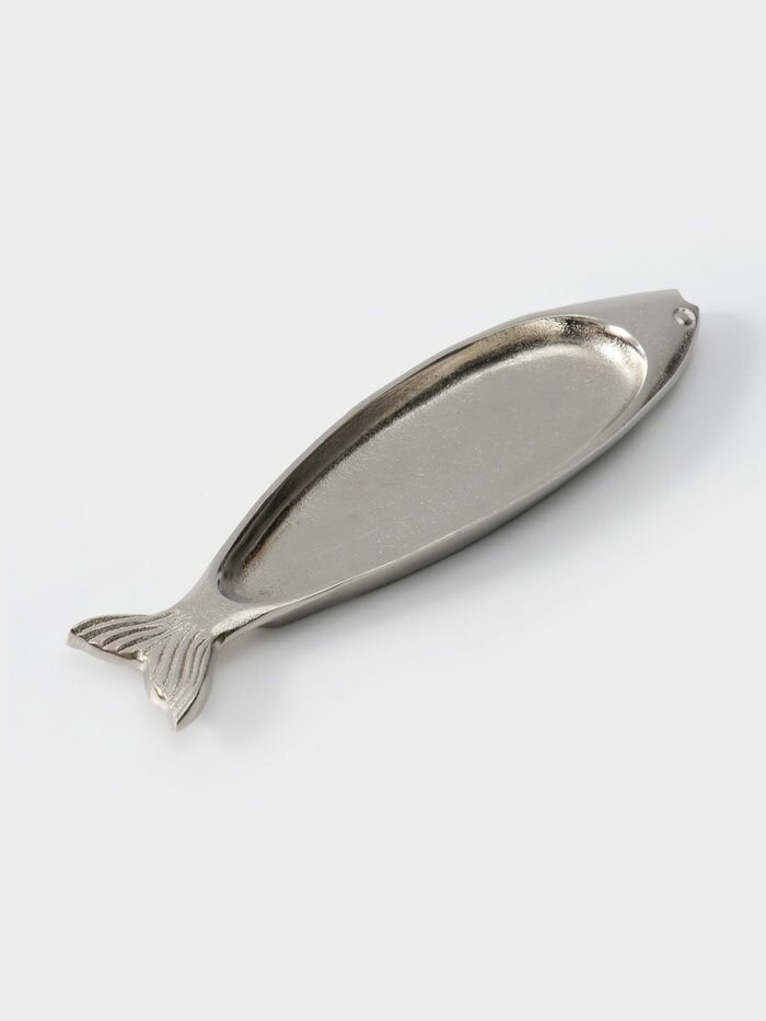 Блюдо сервировочное Рыбка , 32 9 1.5 см, алюминий