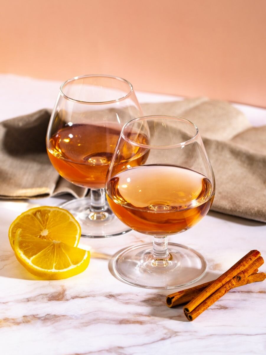 Набор бокалов для коньяка 4шт 250мл