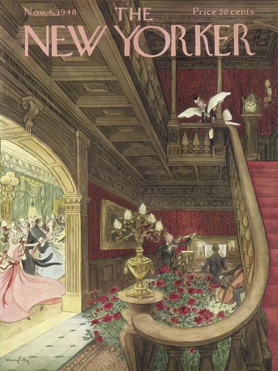 Постер New Yorker Нью Йоркер ноябрь, 40 x 50 см (с полями), бумага, без рамы — фото 1