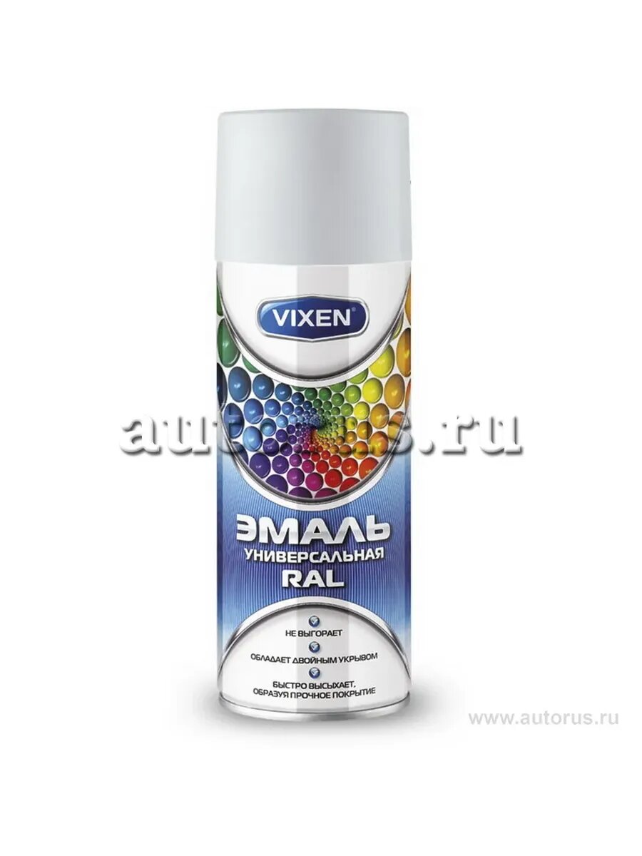 Эмаль универсальная RAL, белый матовый (RAL 9003), аэрозоль