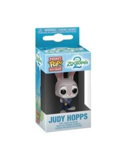 Фигурка Funko POP Pocket Keychain Zootopia 2 Judy Hopps (86640) Брелок