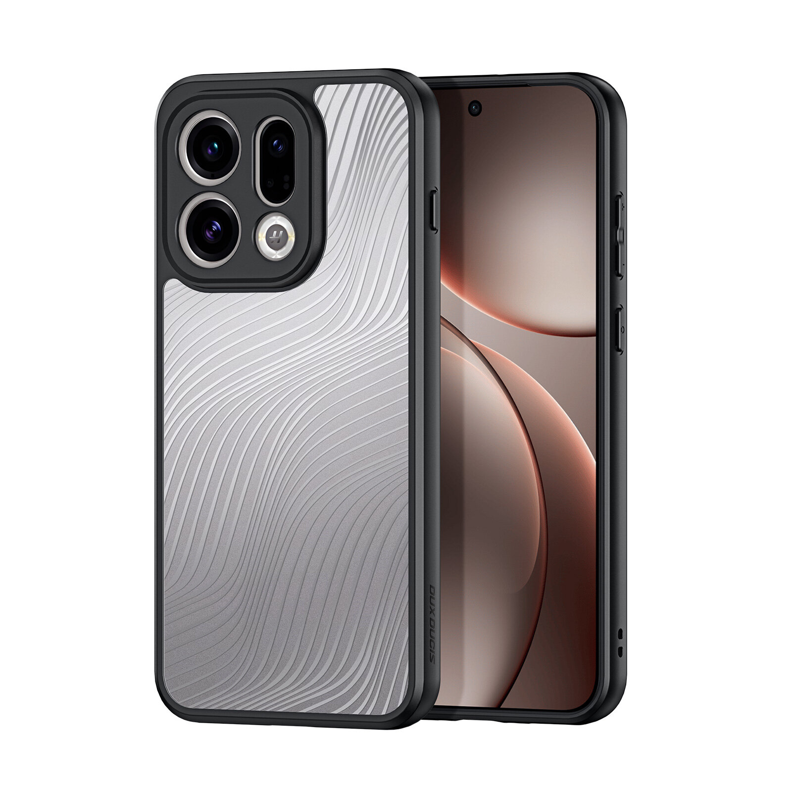 Чехол прозрачный противоударный для OPPO Find X9, серия Aimo Series от Dux Ducis