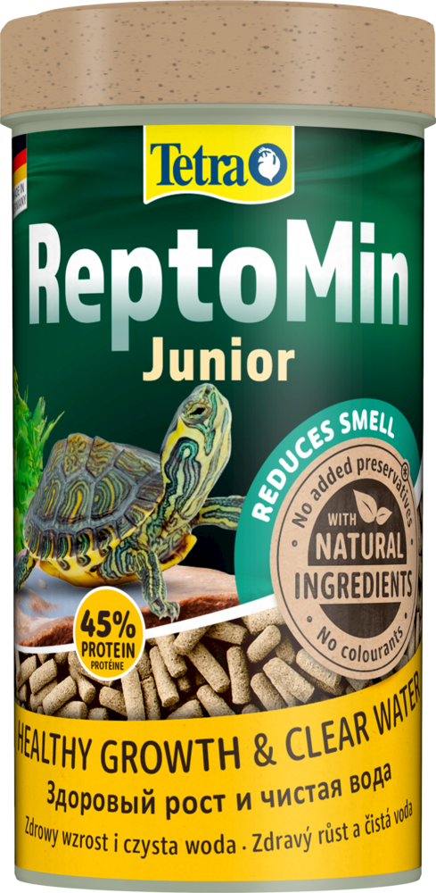 Корм сухой Tetra ReptoMin Junior для молодых черепах, 100 мл.