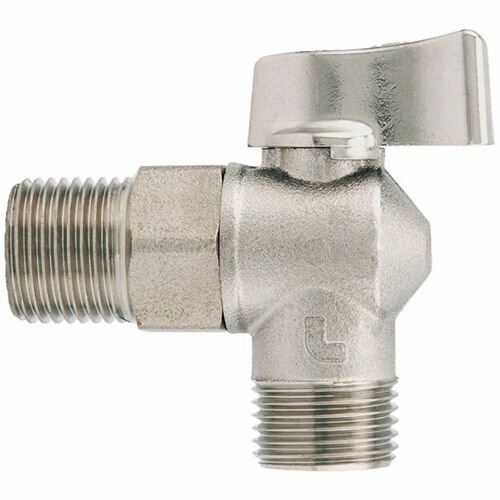 Кран шаровой угловой для стиральных машин Itap 1/2"х3/4"