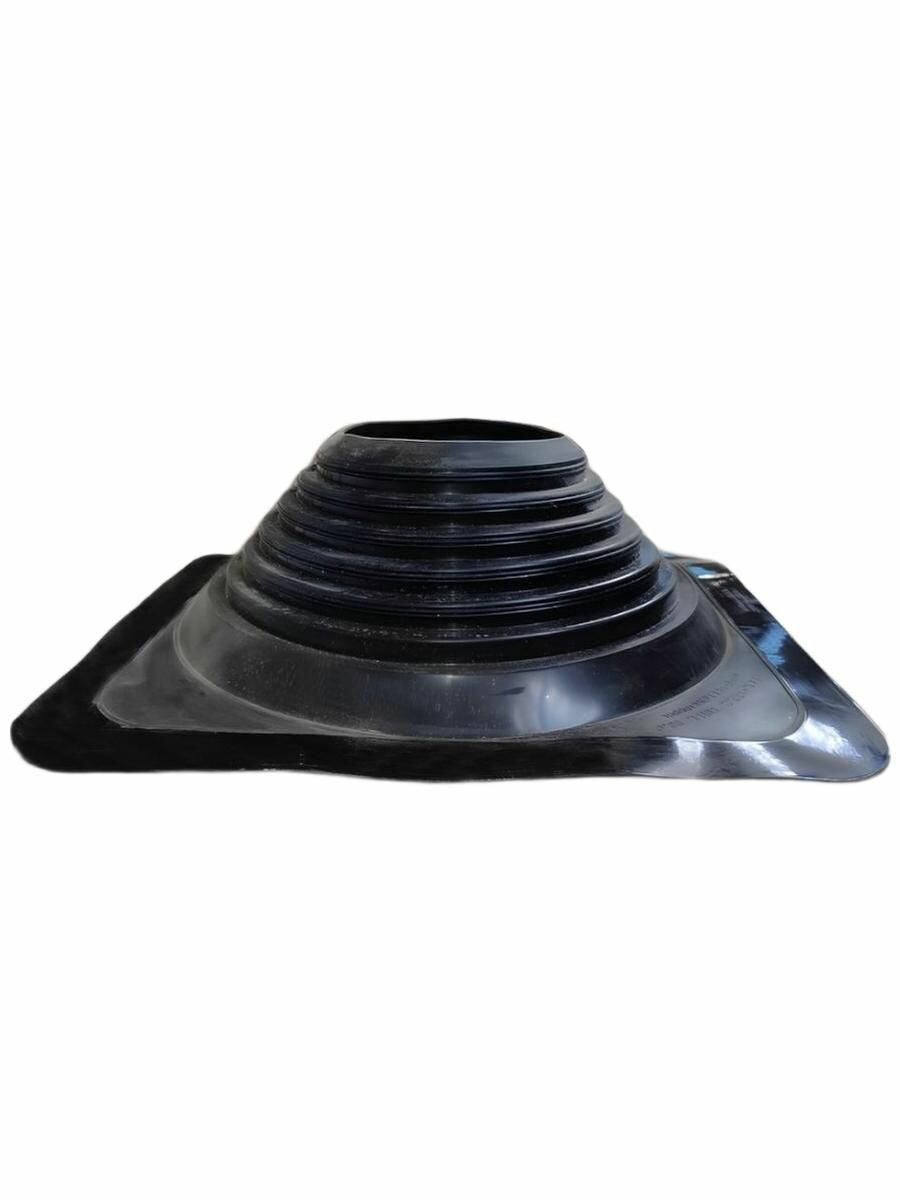 Манжета кровельная прямая №8 178-330 мм, EPDM, 420*420 мм черная