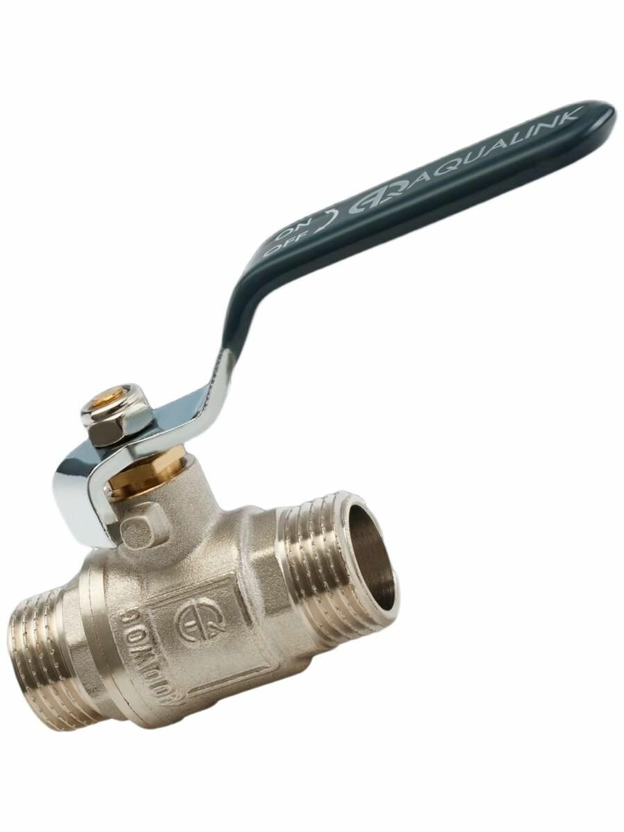 Кран шаровой резьба/резьба (рычаг) AQUALINK 1/2"