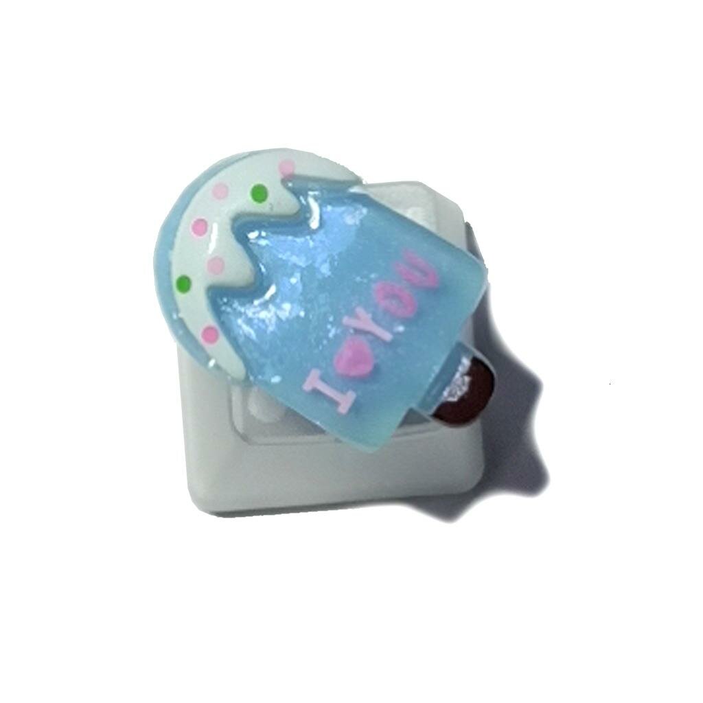 Кастомные розовые кейкапы в стиле кавай, B