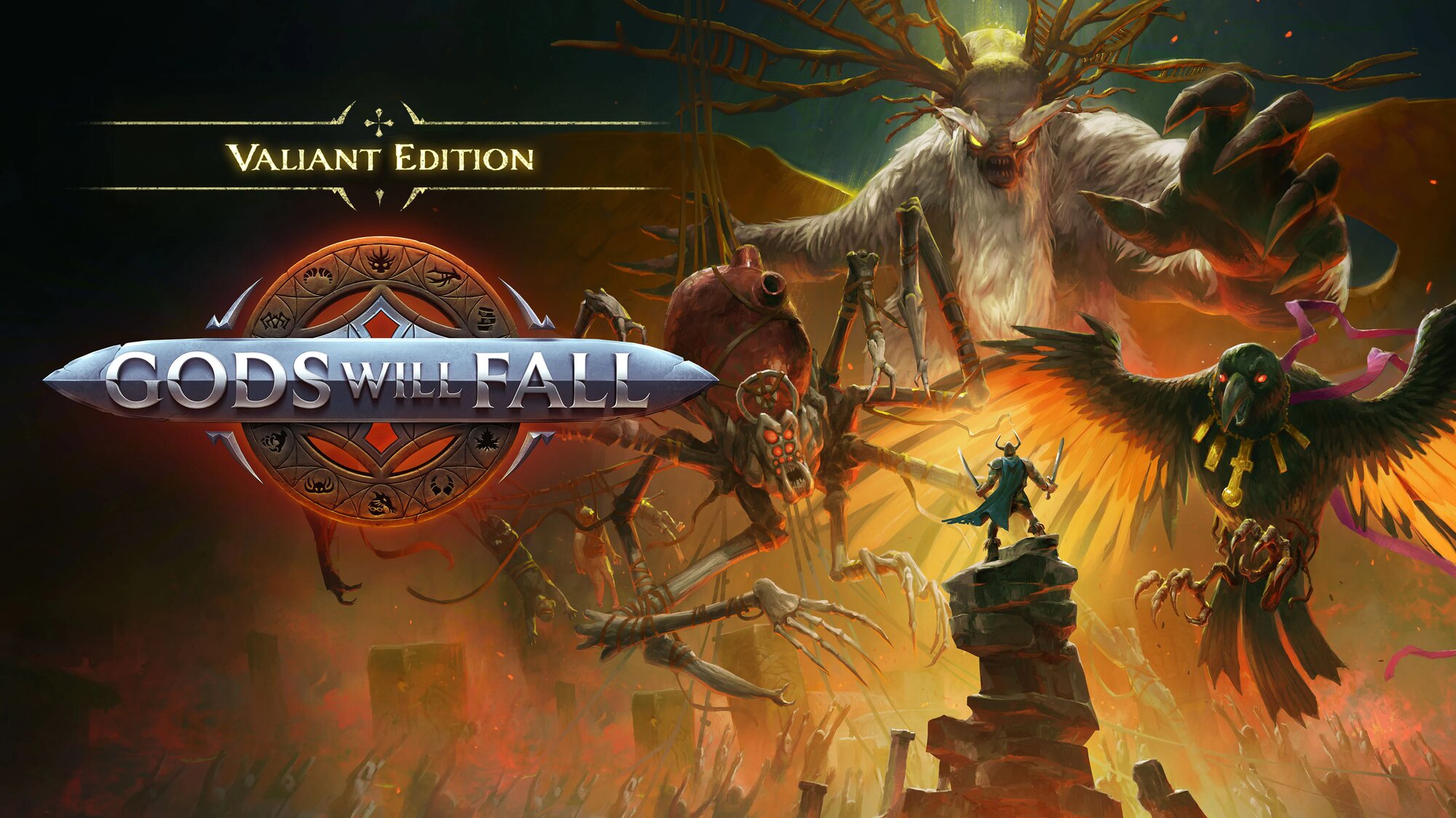 Игра Gods Will Fall Valiant Edition, цифровое издание PlayStation 4, регион Турция / код пополнения баланса