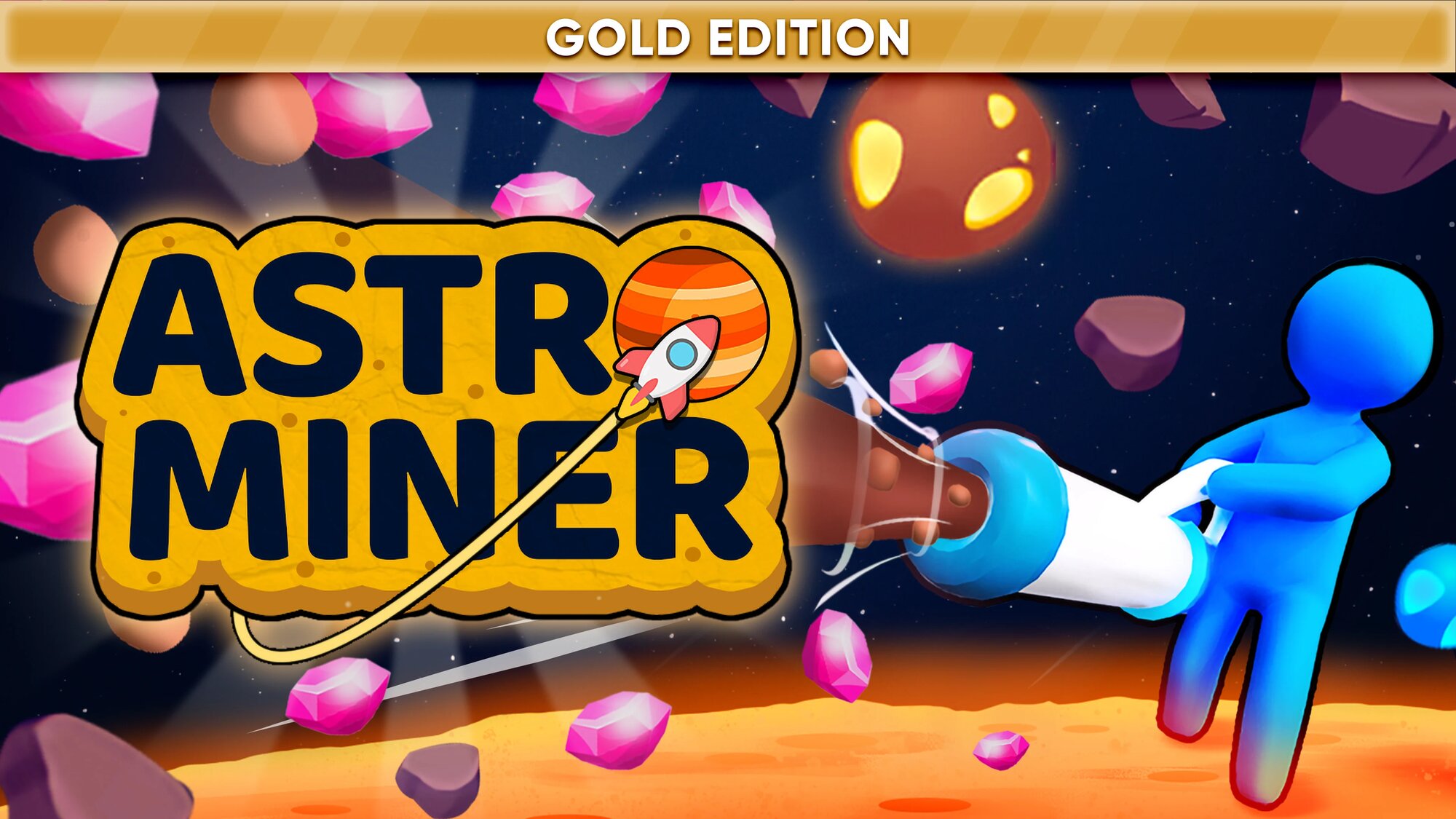 Astro Miner Gold Edition для Sony PlayStation | PS4 и PS5 | Игра навсегда | Быстрая доставка (Турция)