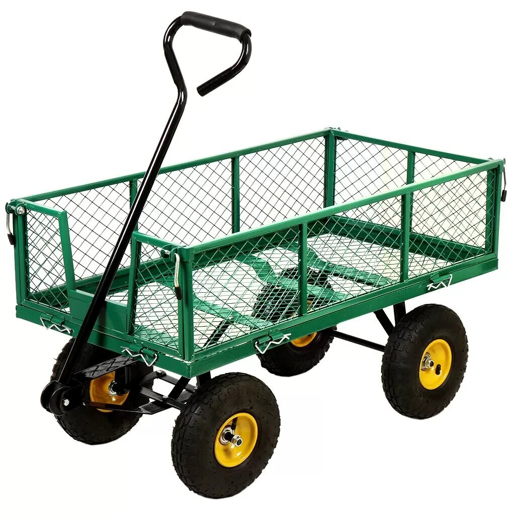 Тачка с откидными бортами (сетка) ТС 4257, 200кг, универсальная