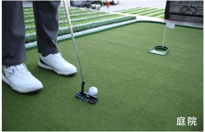 Pro Golf Master Лунка для гольфа для тренировки, с флажком, зеленого цвета — фото 1