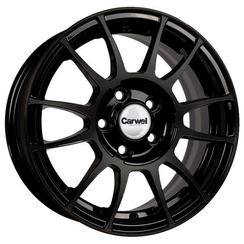 Диск колесный Carwel Лухта 37 6,0x14 4x98 Dia58.5 ET35 цвет BK