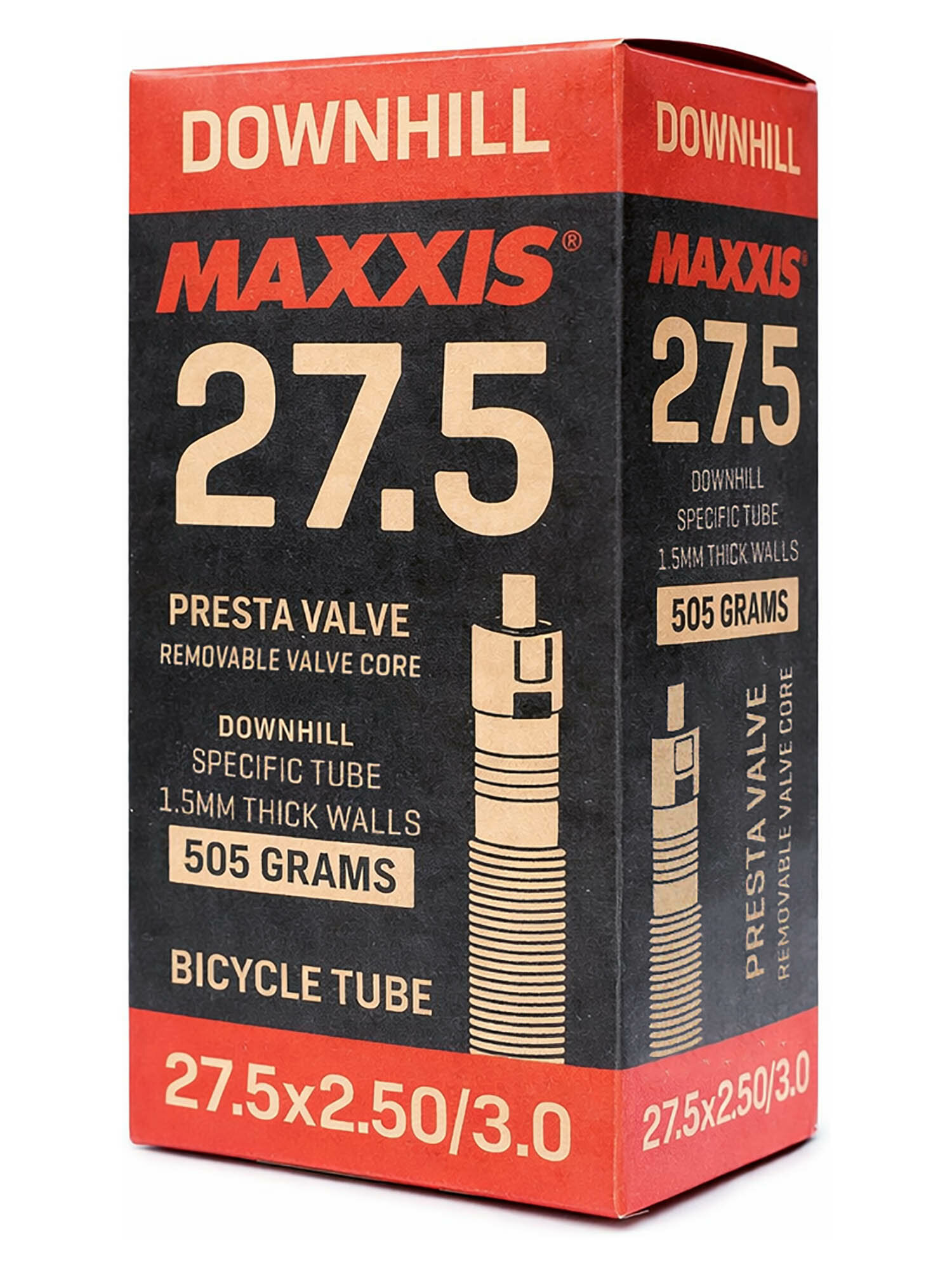 Велокамера Maxxis Downhill 27.5x2.5/3.0 Велониппель 48мм