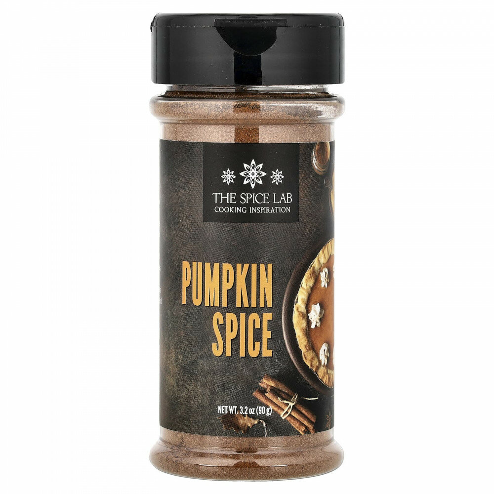 The Spice Lab, тыква, приправа с тыквой, 90 г (3,2 унции)