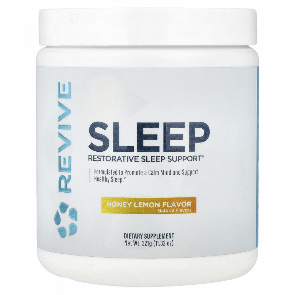 Revive, Sleep, для сна, с медом и лимоном, 321 г (11,32 унции)
